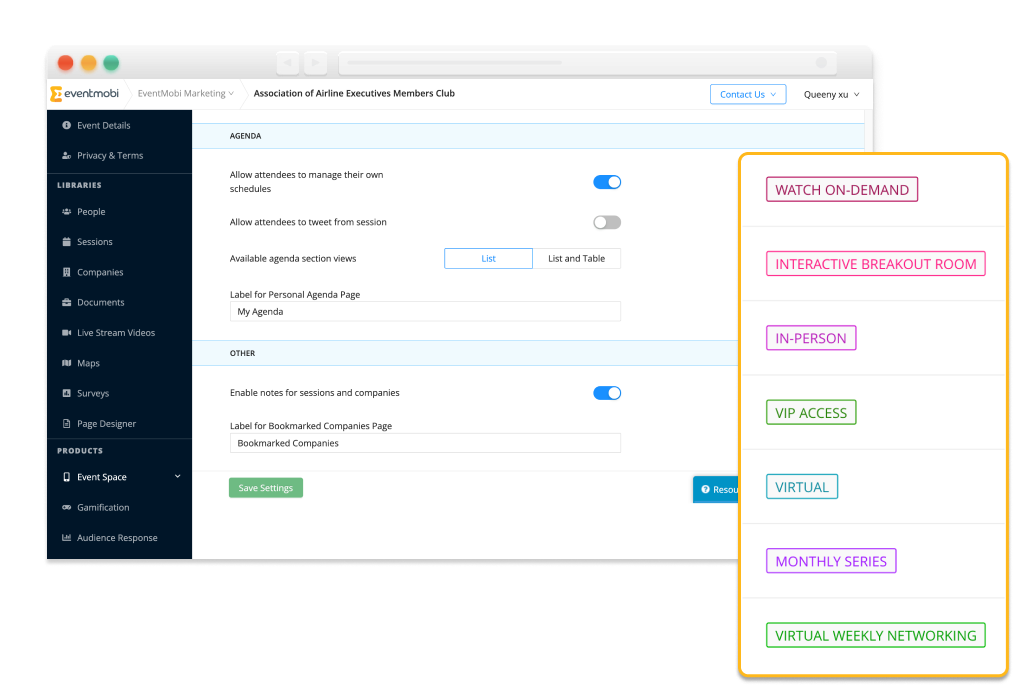 Experience Manager | Event CMS | EventMobi