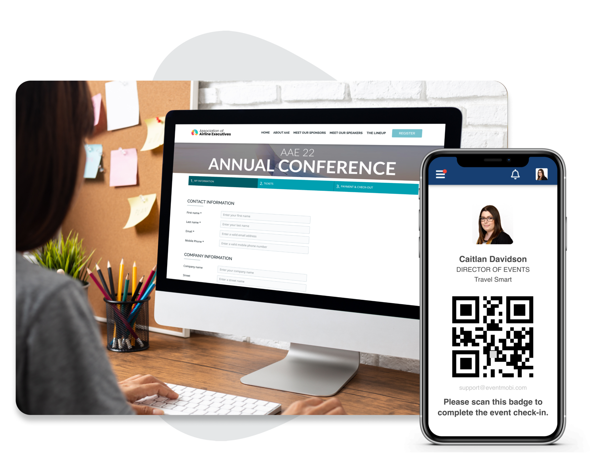 Event Check-in App - Badge Design & Printing | EventMobi