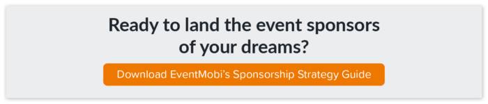 How to Create Sponsorship Levels & Lock in Sponsors [Examples!] | EventMobi