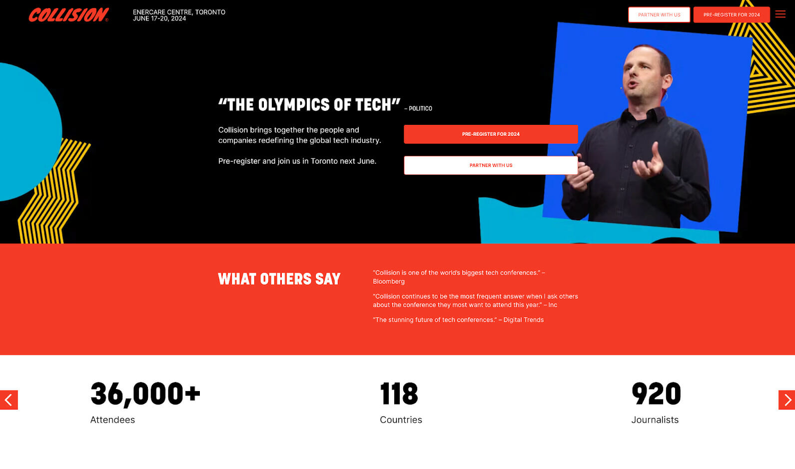 The Best Event Websites (With 15 Best Practices + 15 Examples!) | EventMobi