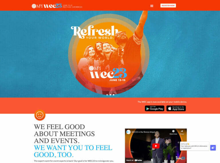 The Best Event Websites (With 15 Best Practices + 15 Examples!) | EventMobi