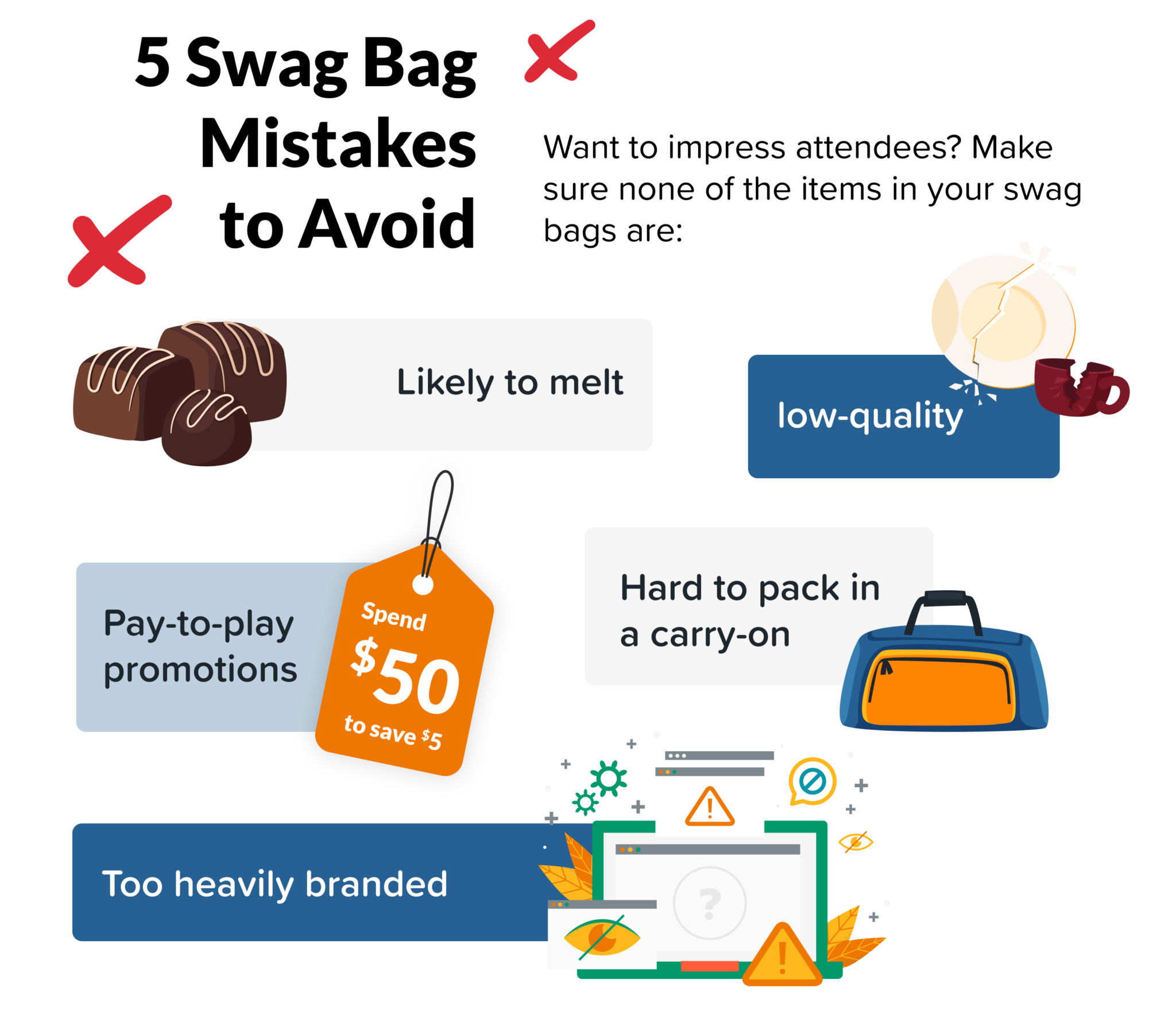 37 Conference Gift Bag Ideas Your Attendees Will Actually Be Excited About | EventMobi