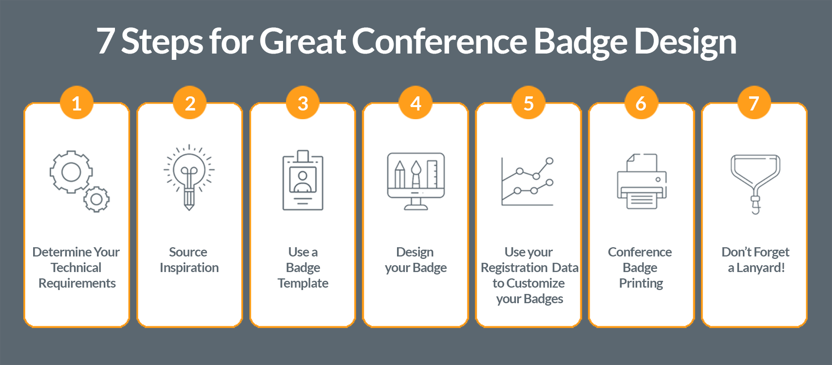 Conference Badge Design: Create, Print, and Distribute in 6 Easy Steps ...