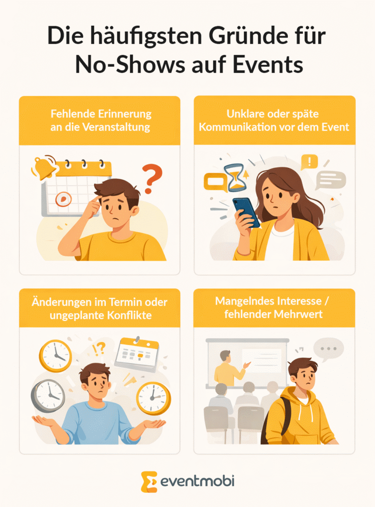 So senken Sie die No-Show-Rate Ihres Events | EventMobi